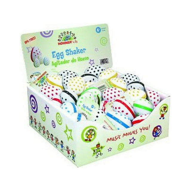 Hohner Kids Easy Grip Egg Shaker Retail Display 40 Pack - Walmart.com