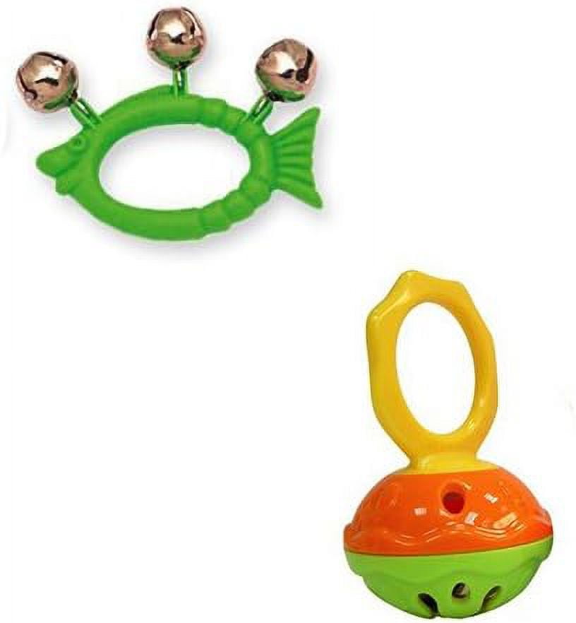 Hohner Kids Hohner Mini Cage Bell Deluxe w Green Fish Animal Jingle ...