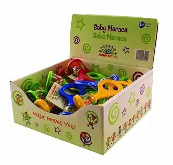 Hohner Kids MP366 Baby Maraca w/Handle, 36 Piece Box Display - Walmart.com