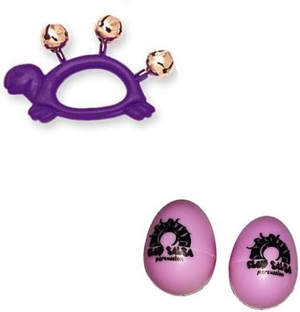 Hohner Kids Purple Turtle Animal Jingle Bells Deluxe w/ Pink Rhythm ...