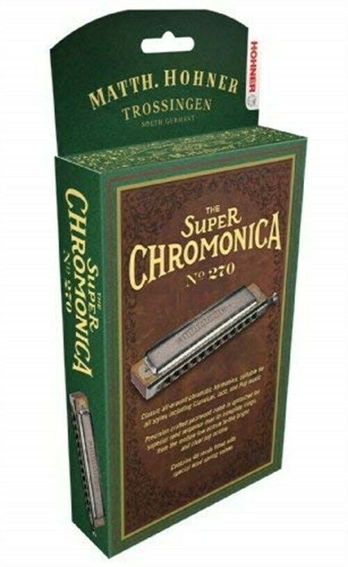 Hohner Super Chromonica 12 Hole Chromatic Harmonica Key Of E - Walmart.com