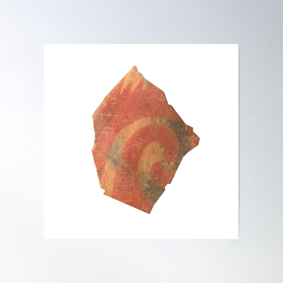 Hohokam Pottery Sherd 12 Poster Wall Art, Modern Wall Decor For Living ...