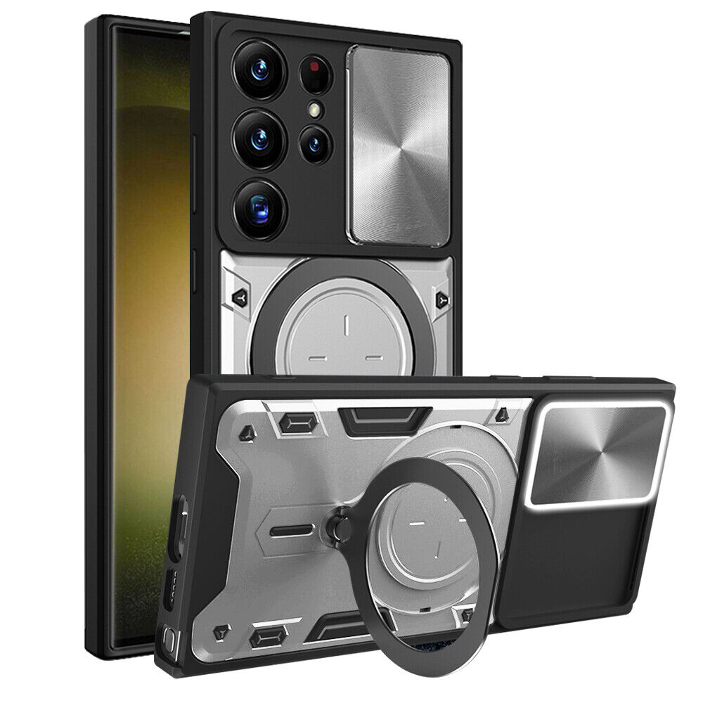 Hoibon For Samsung Galaxy S24 5G Case Supports Magsafe, with 360 Rotate ...