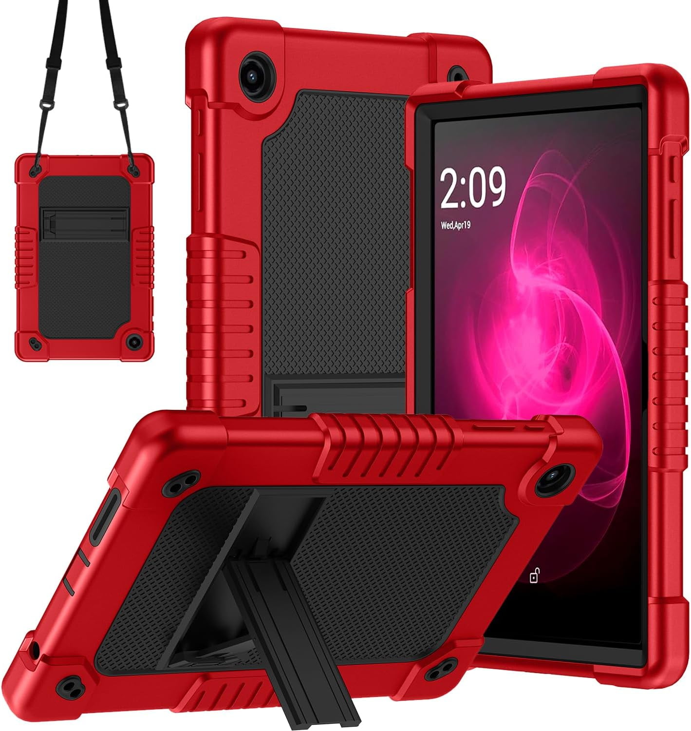 Hoibon For T-Mobile REVVL Tab 2 5G 10.1 Inch Tablet 2025 Release Case ...