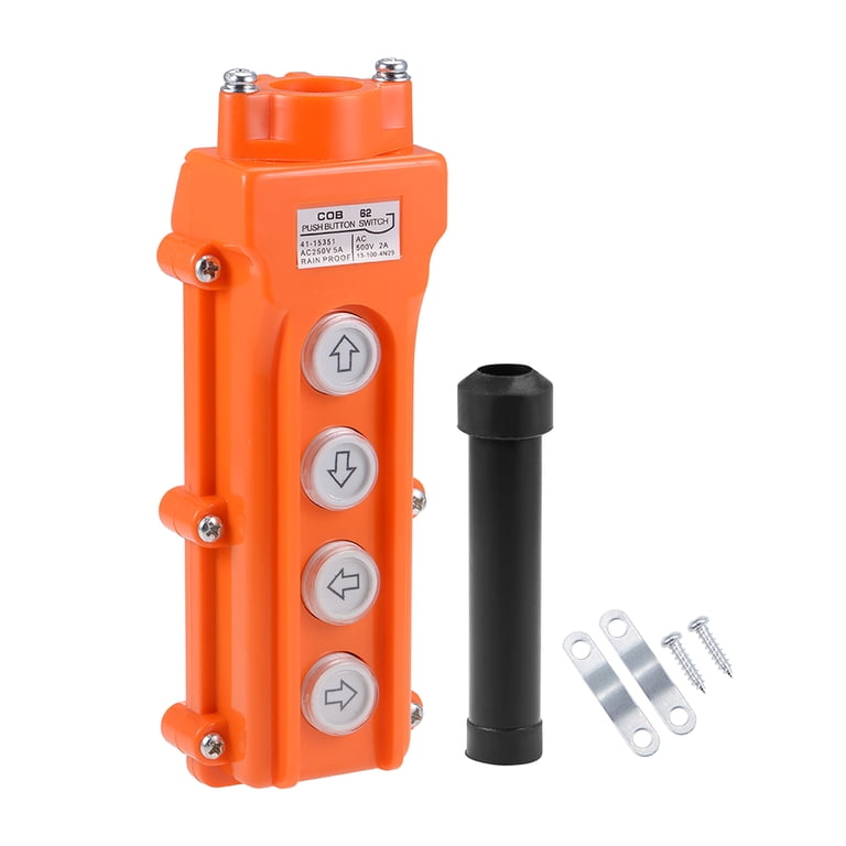 Hoist Pushbutton Switch Crane Push Button / Crane Pendent Control