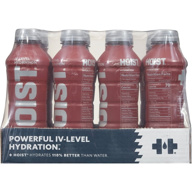 Hoist Strawberry Lemonade Isotonic Electrolyte Drink, Powerful IV-Level ...
