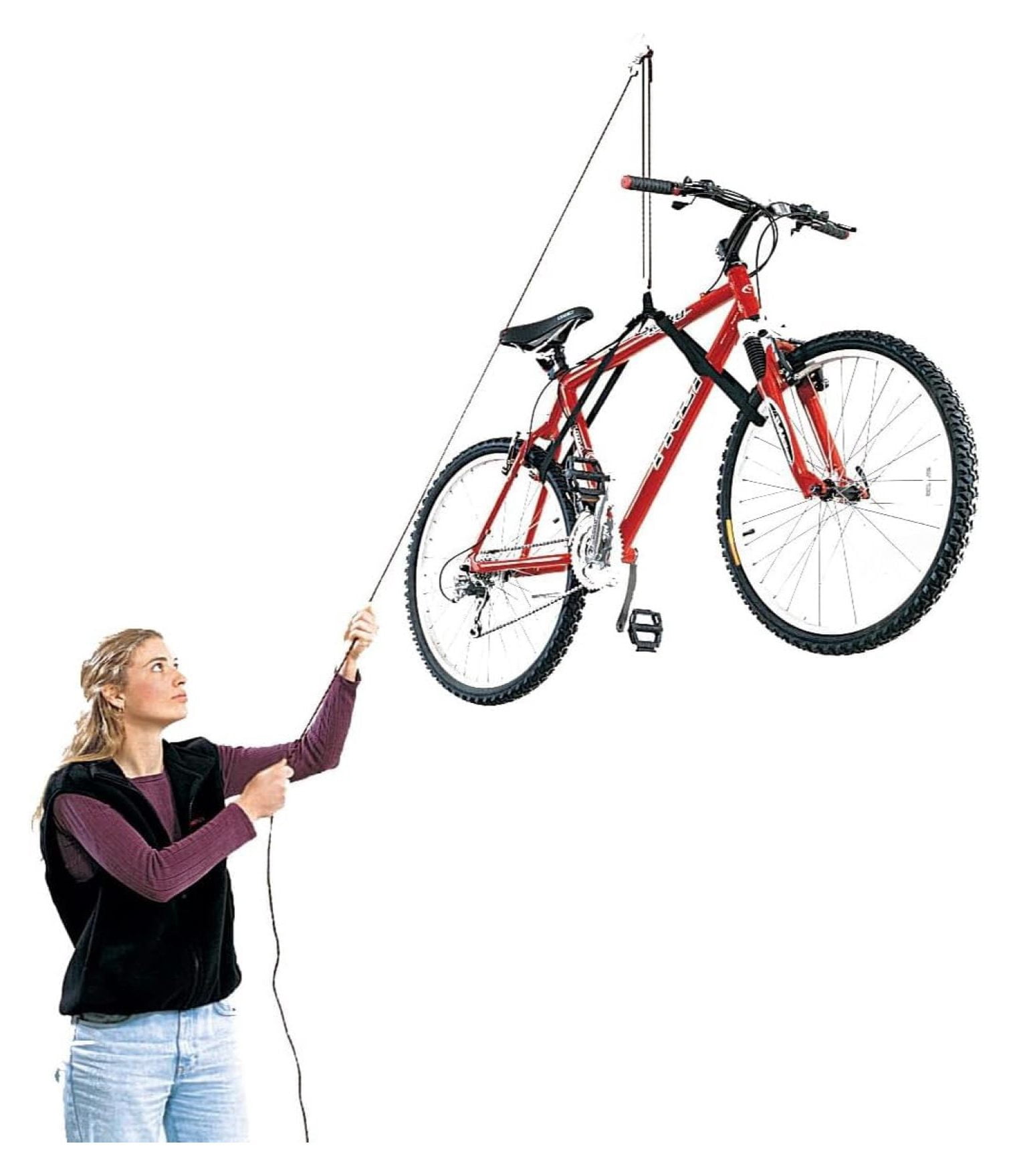 Hoister - Bikes & Overhead Garage Storage 1 Point Hoist System (45lb ...