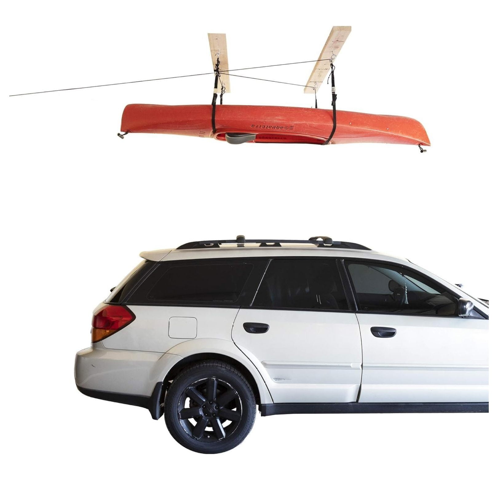 Hoister Lightweight Kayaks Overhead Garage Storage Hoist System for ...