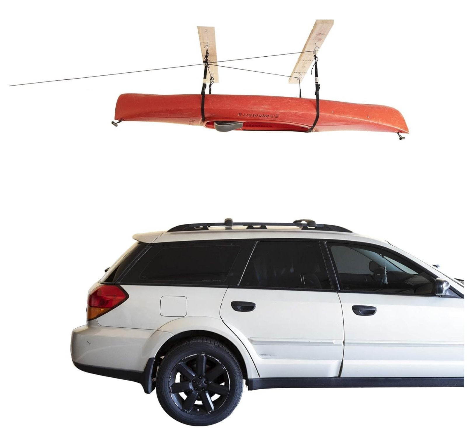 Hoister - Overhead Garage Storage 2 Point Hoist System for Bikes ...