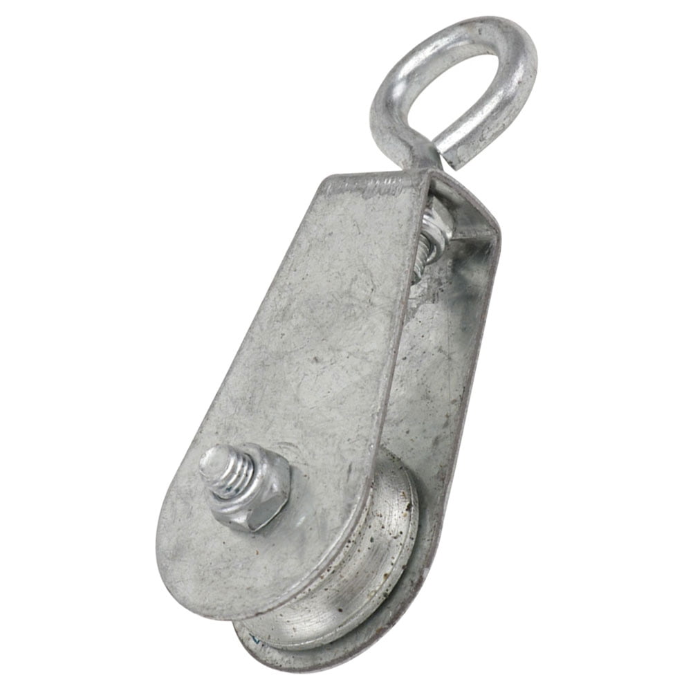 Raindrops Steel Wire Pulley Silver 1 Set 3.8X1.3X0.8In - Walmart.com