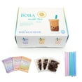 Hojalicious - DIY Instant Boba Milk Tea Kit: Classic Flavor, Mango ...