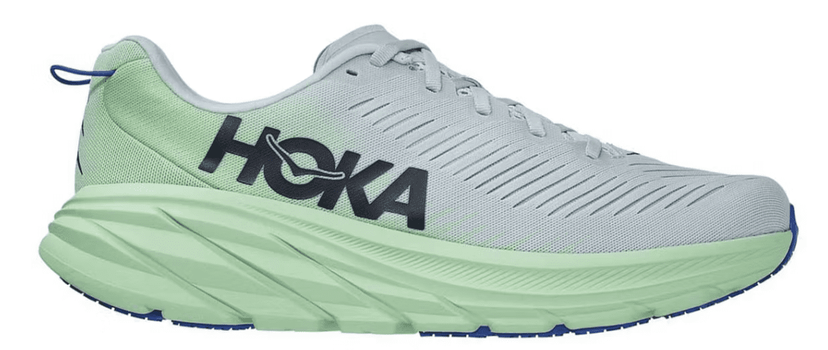 Hoka Men's Rincon 3 Running Shoes, Plein Air / Green Ash, 11 US-Meduim ...