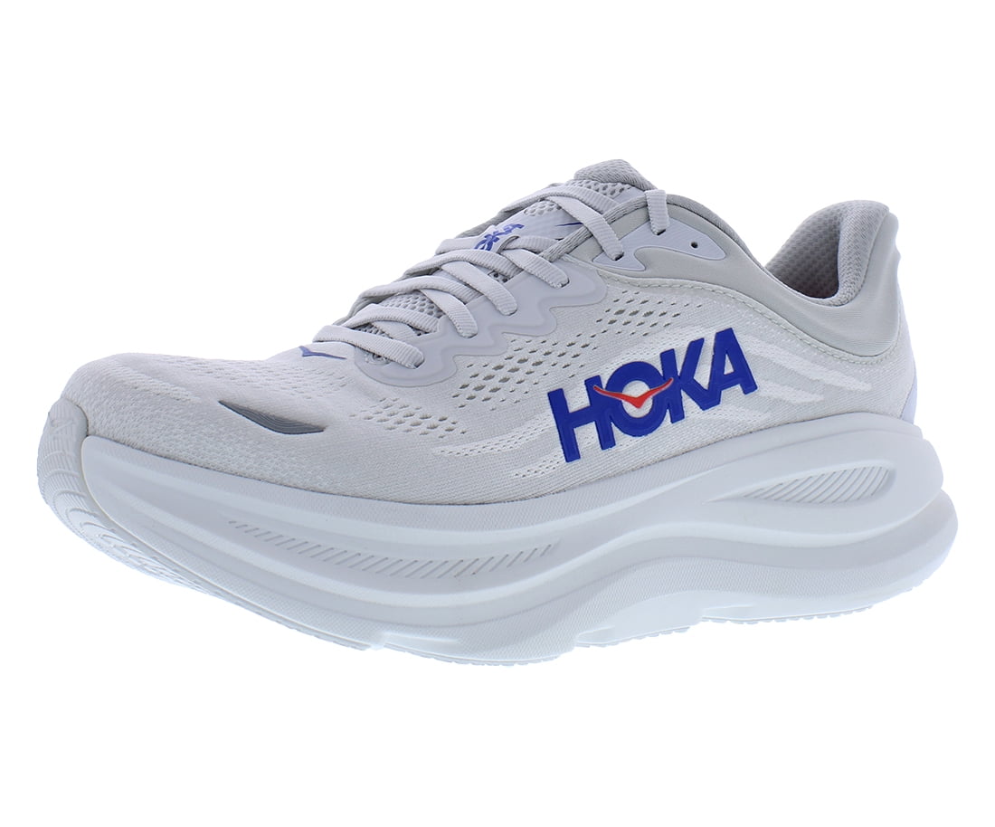 HOKA Bondi 9 Mens Shoes Size 10, Color: Cosmic Grey/Ultramarine ...