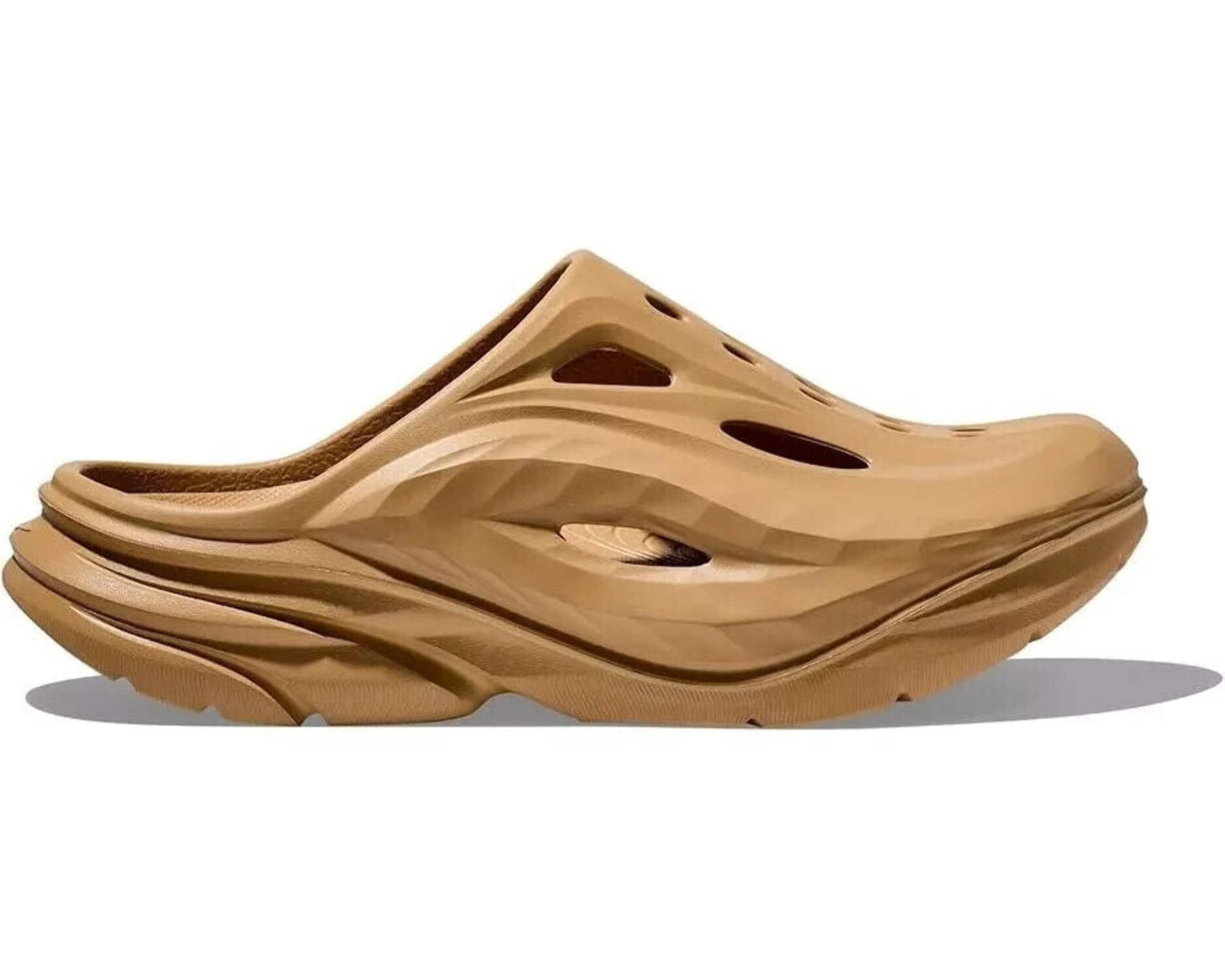 Hoka One One Ora Recovery Mule 1147951-WHTW Unisex Wheat Slip On Shoes ...