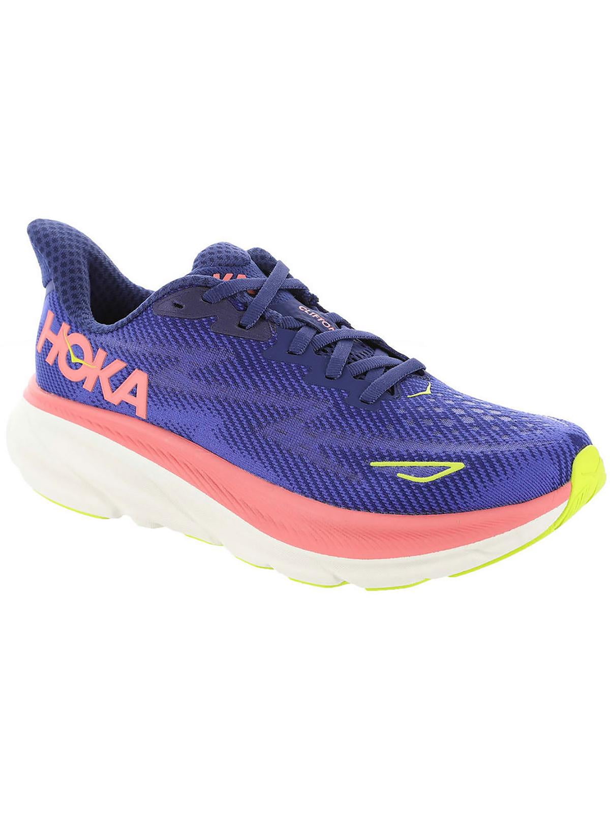 Hoka One One Womens Clifton 9 Fitness Workout Running Shoes - Walmart.com