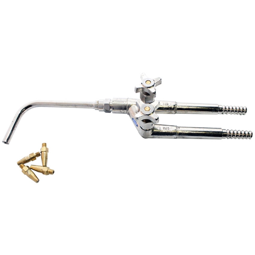 Hoke Welding Jewelers Torch Oxygen-Butane/Propane W/ 4 Tips Soldering ...
