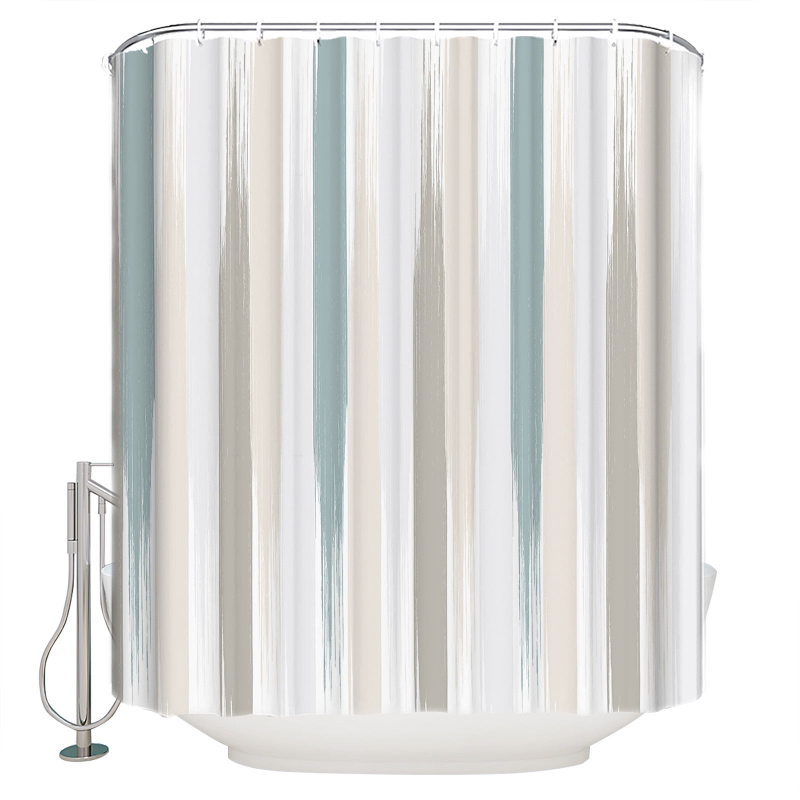 Hokiten Shower Curtain, Abstract, Fabric Shower Curtains for Bathroom ...
