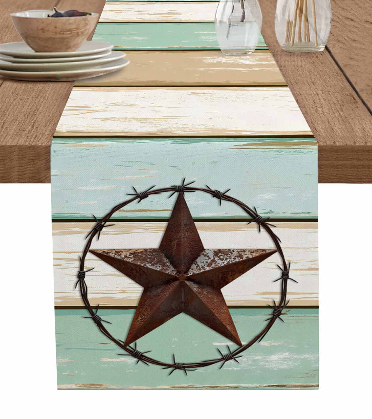 Hokiten Table Runners 108 Inches Long Dress Scarves, Beige Sage Green ...