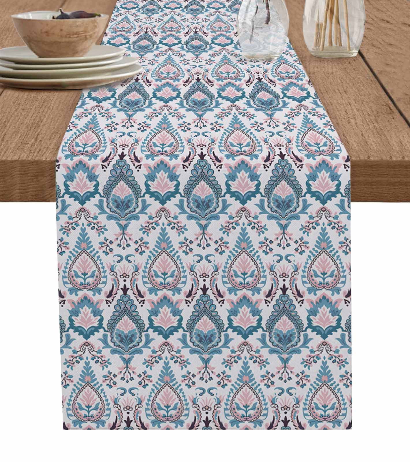 Hokiten Table Runners 120 Inches Long Dress Scarves, Farmhouse Boho ...