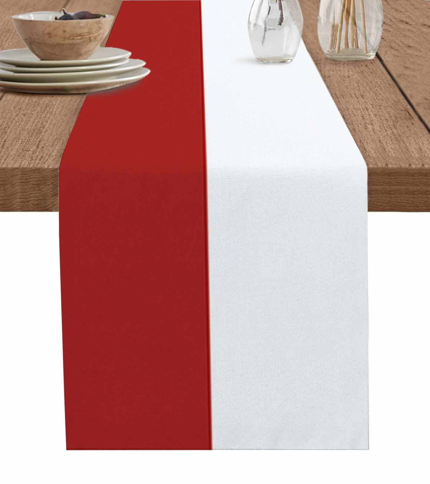 Hokiten Table Runners 36 Inches Long Dress Scarves, Texas Flag Red Blue ...