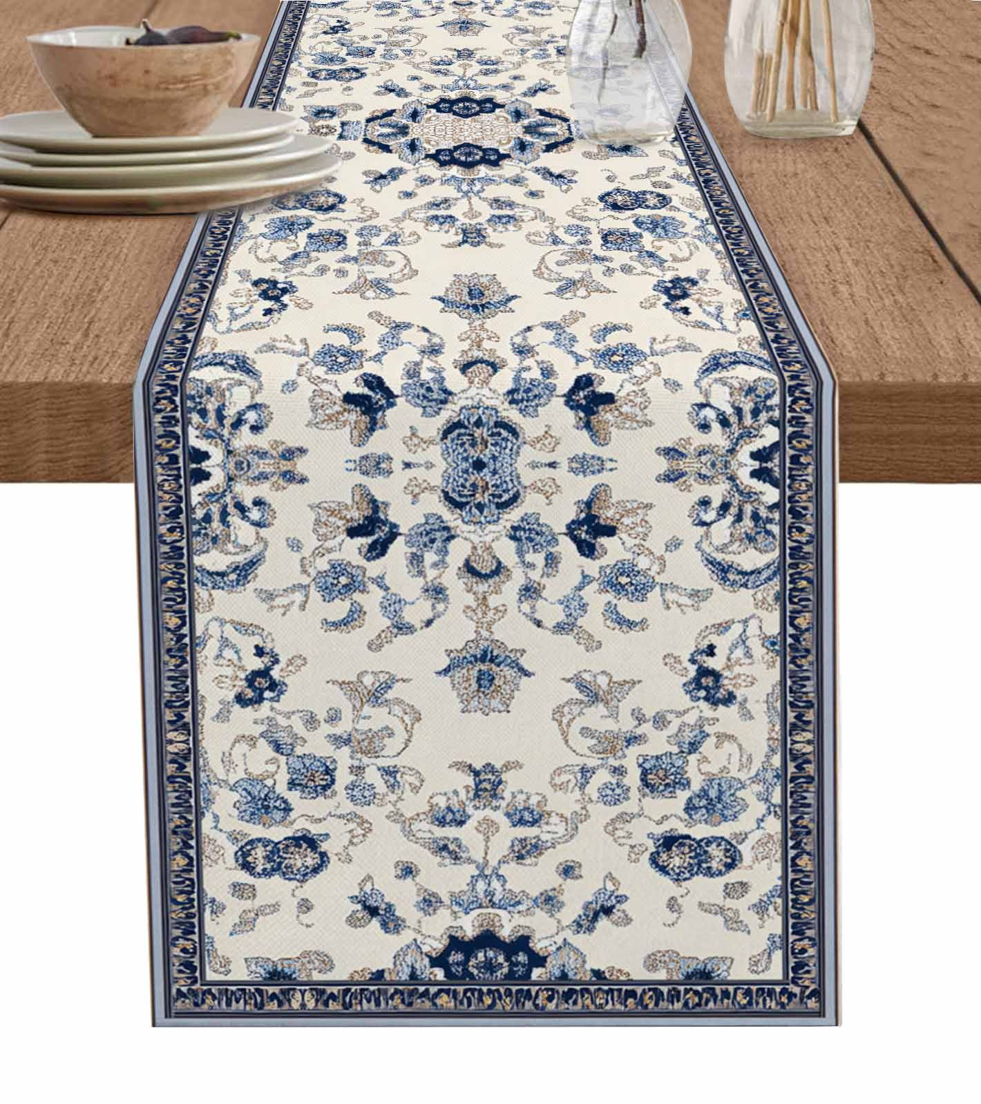 Hokiten Table Runners 60 Inches Long Dress Scarves, Boho Ethnic ...