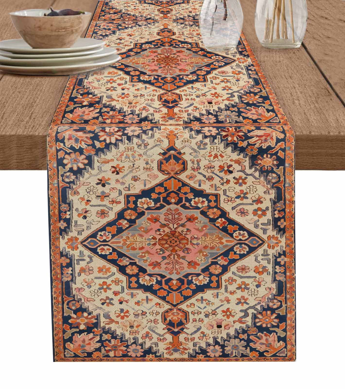 Hokiten Table Runners 60 Inches Long Dress Scarves, Boho Southwest ...