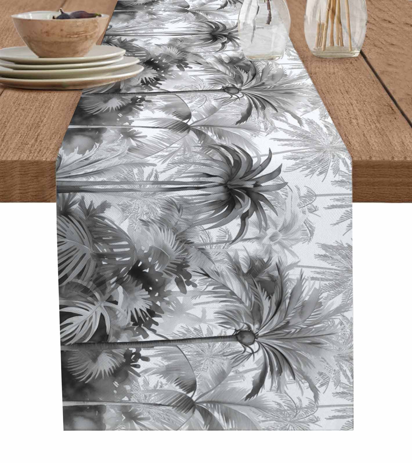 Hokiten Table Runners 60 Inches Long Dress Scarves, Summer Tropical ...