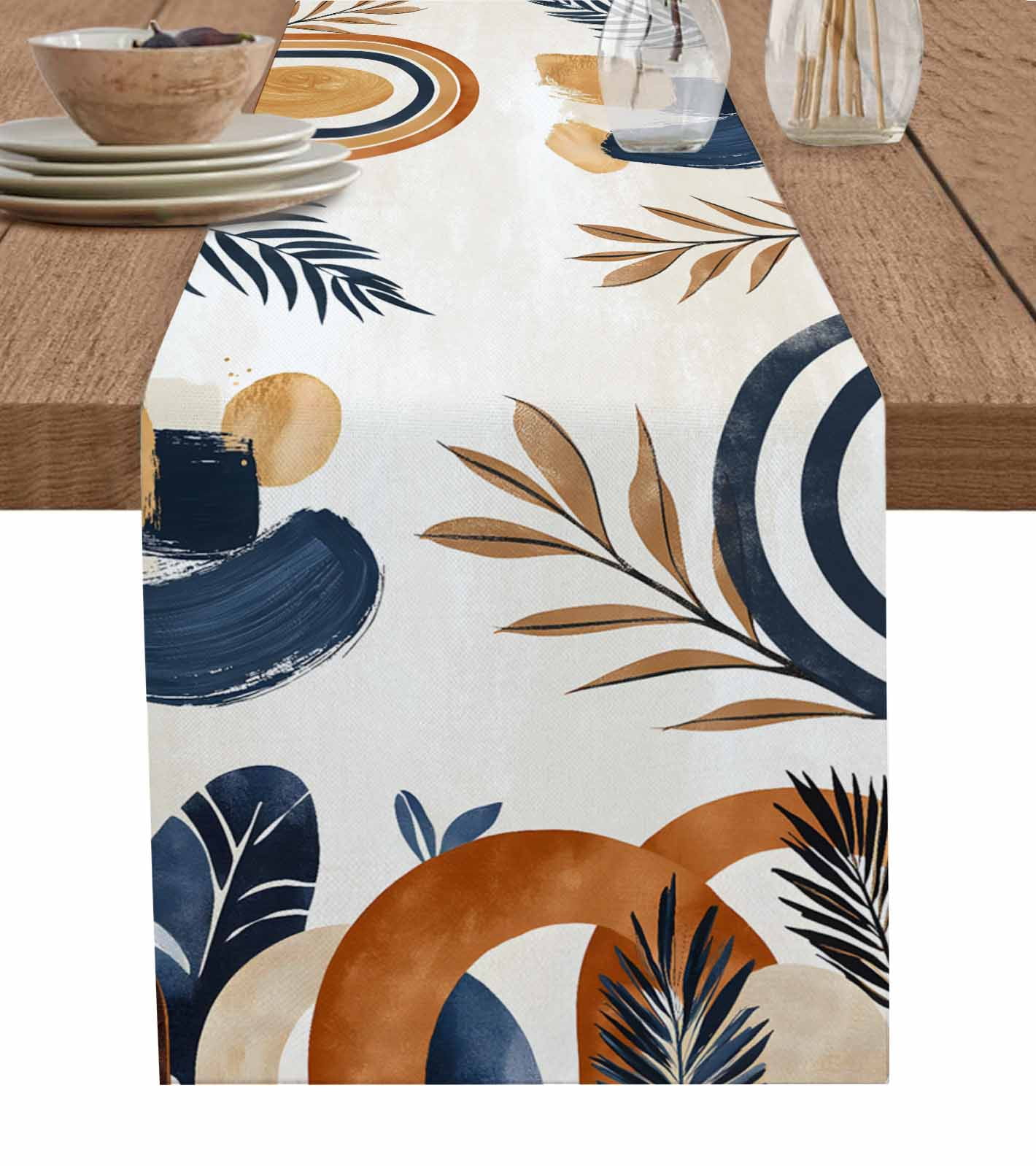 Hokiten Table Runners 90 Inches Long Dress Scarves, Bohemian Farmhouse ...
