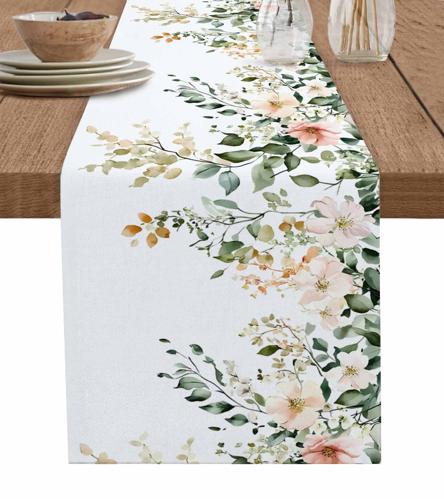 Hokiten Table Runners 90 Inches Long Dress Scarves, Sage Green ...