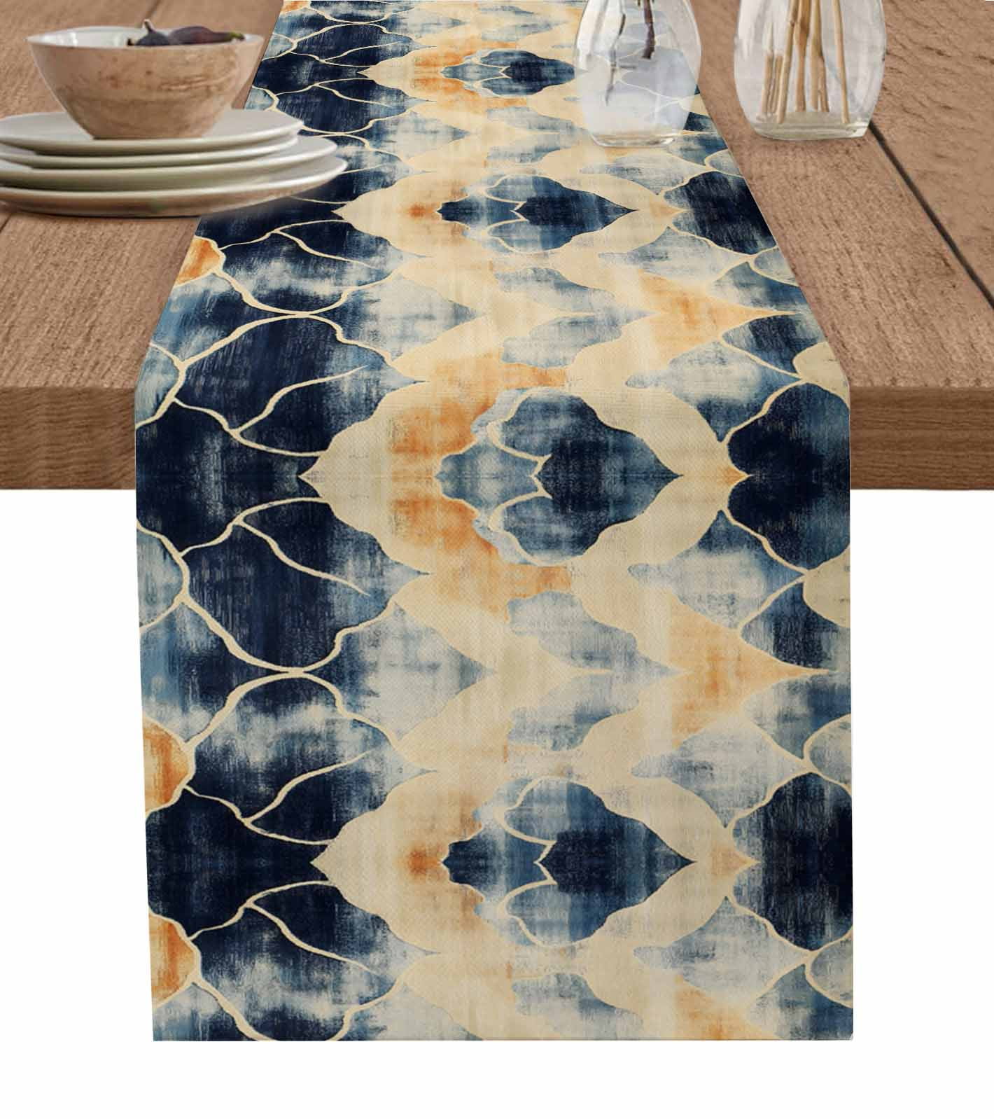 Hokiten Table Runners 90 Inches Long Dress Scarves, Vintage Ethnic ...