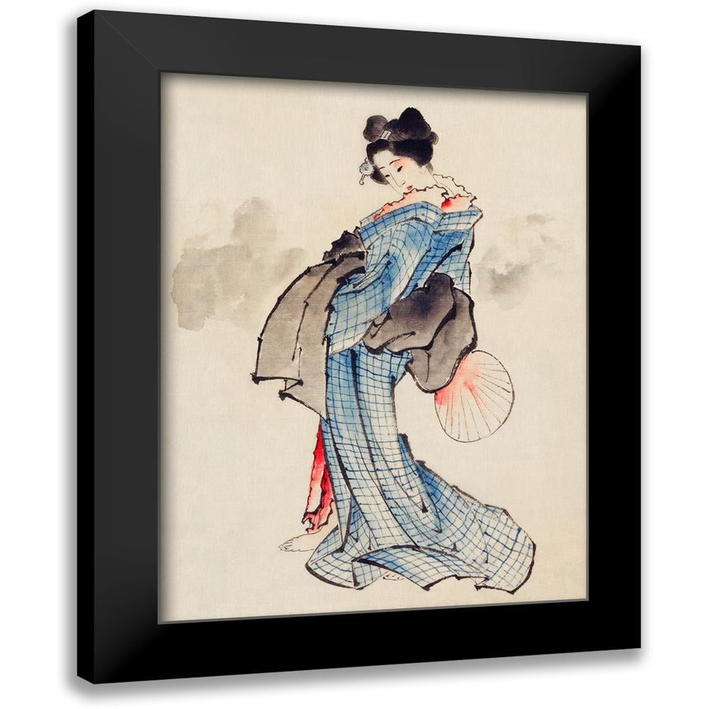 Hokusai, Katsushika 15x18 Black Modern Framed Museum Art Print Titled ...