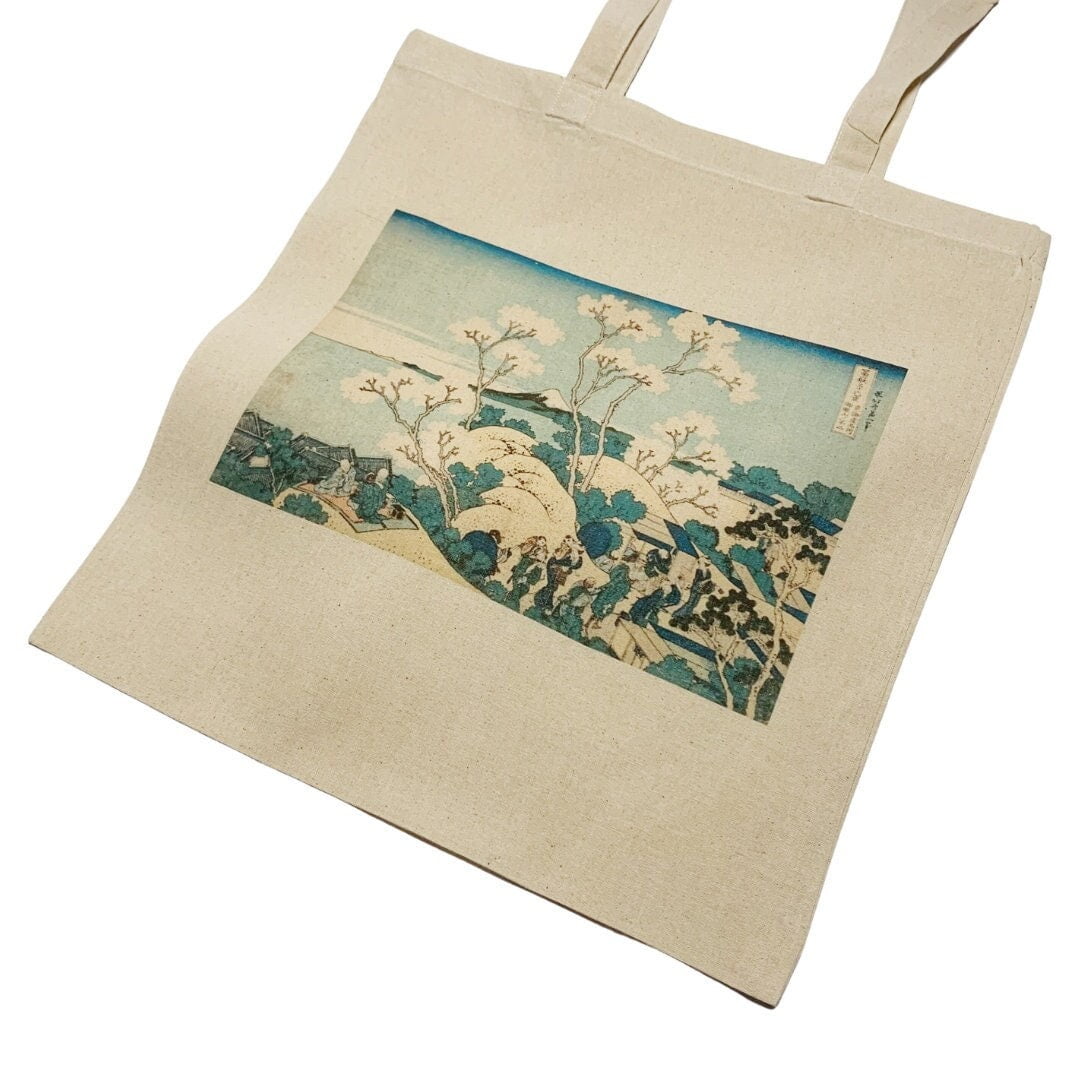 Hokusai Mt Fuji Gotenyama Tote, Japanese Vintage Art, Thirty Six Views ...