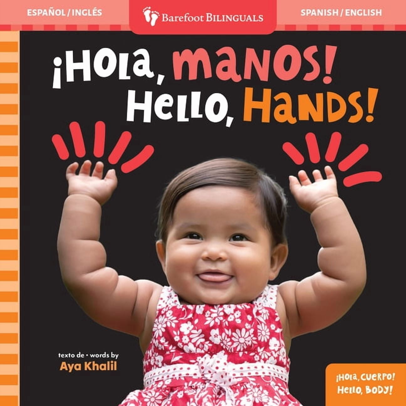 Barefoot Bilinguals Hello, Hands! (Bilingual Spanish & English), (Board ...