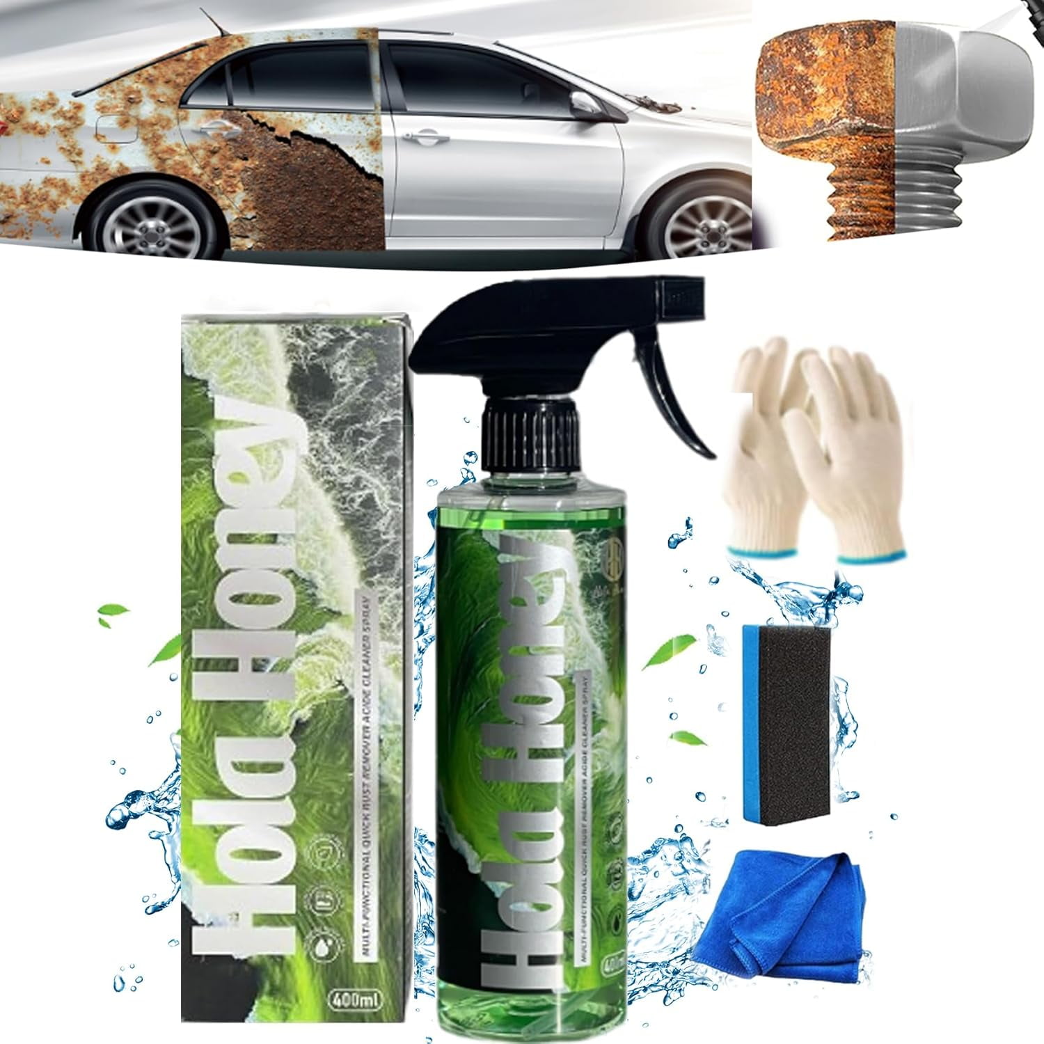 Hola Honey Rust Remover, Our Best HolaHoney Rust Remover, 400ml/Per ...