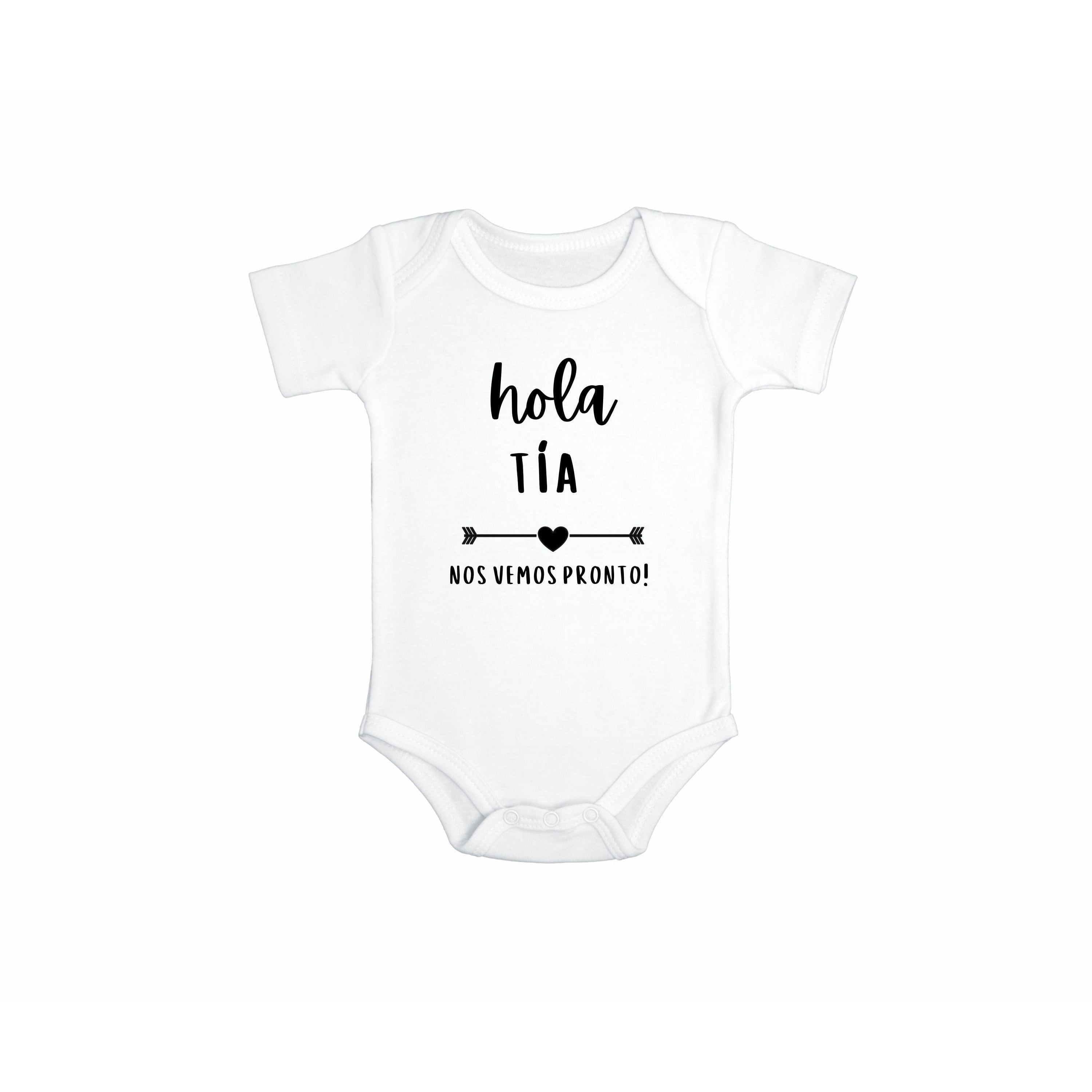 Hola Tio Pregnancy Announcement Onesie in Spanish (0-3 Months) - Walmart.com