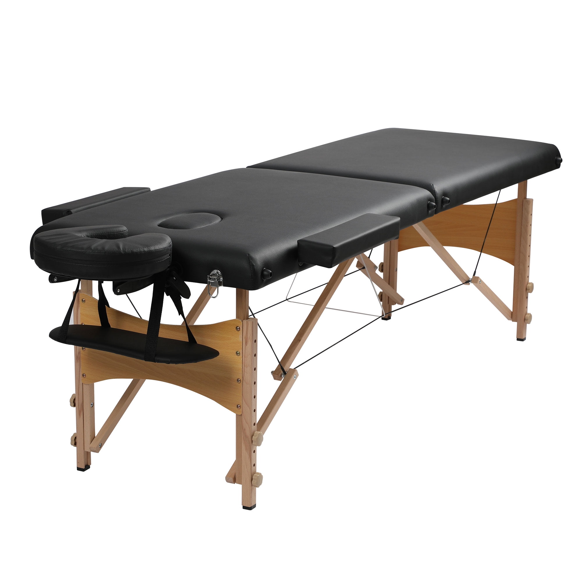 HolaHatha Portable Adjustable Professional Massage Table w/ Carrying ...