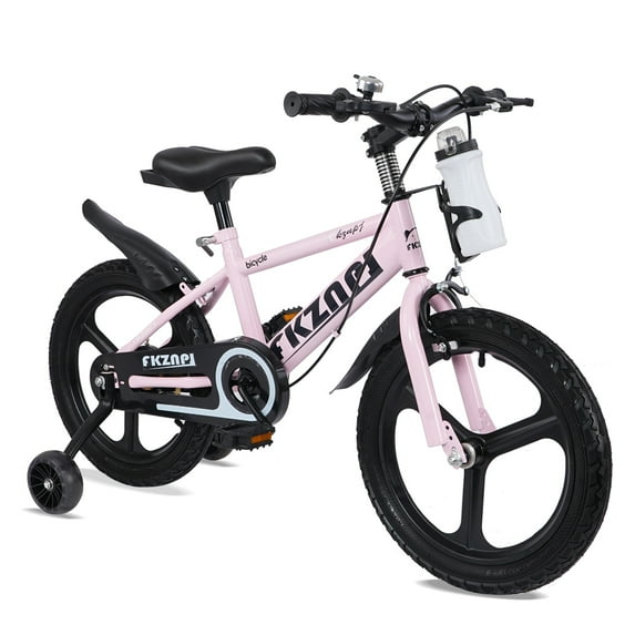 Holaki 18 Inch Kids Bike with Training Wheels & HandBrake for 5-9 Years Old Boys & Girls, Kids ...