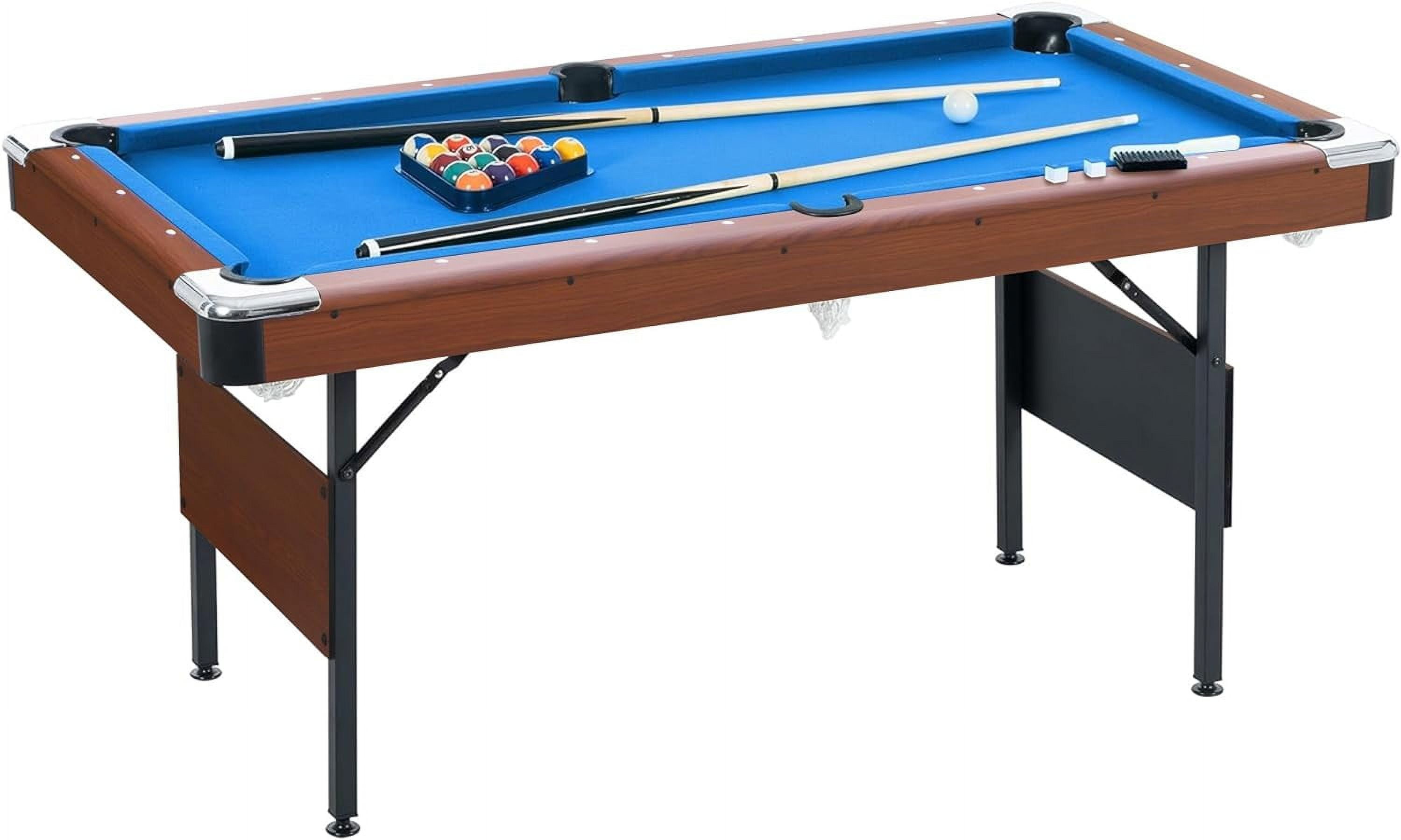 Holaki 5.5 ft Billiards Table - Portable Pool Table - Includes Full Set ...