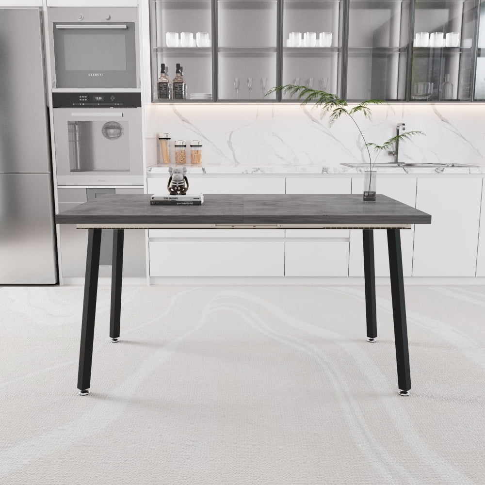 Holaki 55.12-70.87"Expandable Modern Kitchen Dining Table,Rectangular ...