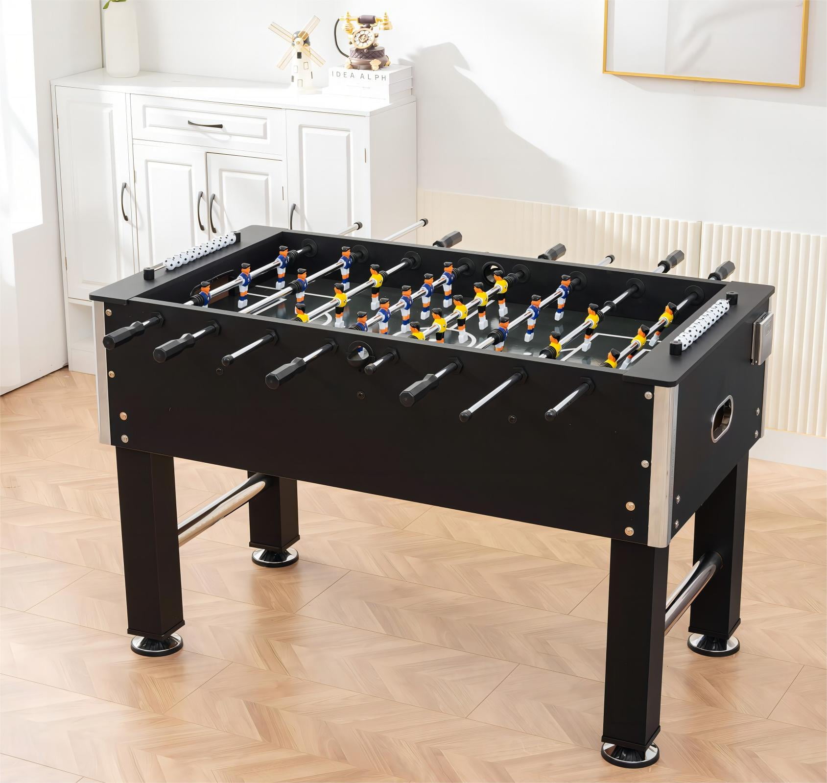 "Holaki 55"" Foosball Game Table Set for Family with Leg Levelers ...