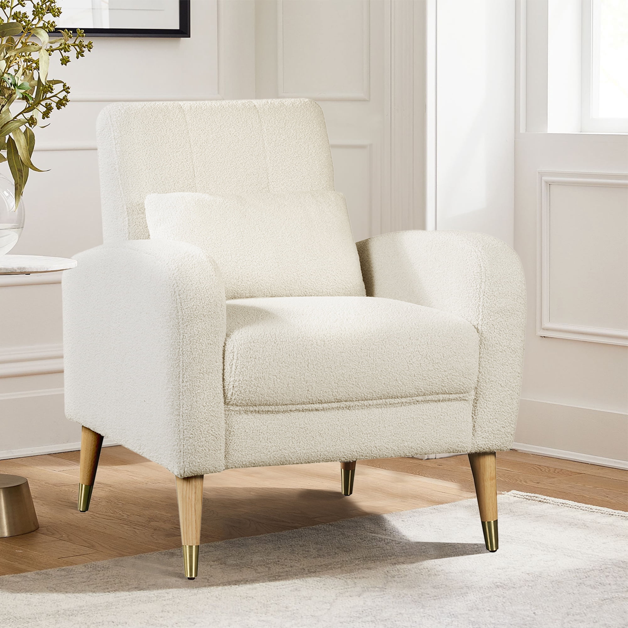 Holaki Modern Classic Accent Sofa Chair, Upholstered Armchair, Living ...