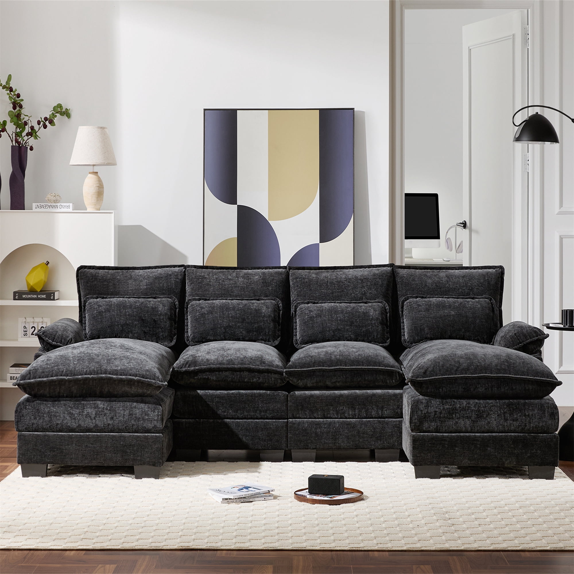 Holaki Modular Sectional Sofa,6 Seater Sectional Sofa Modular Sectional ...