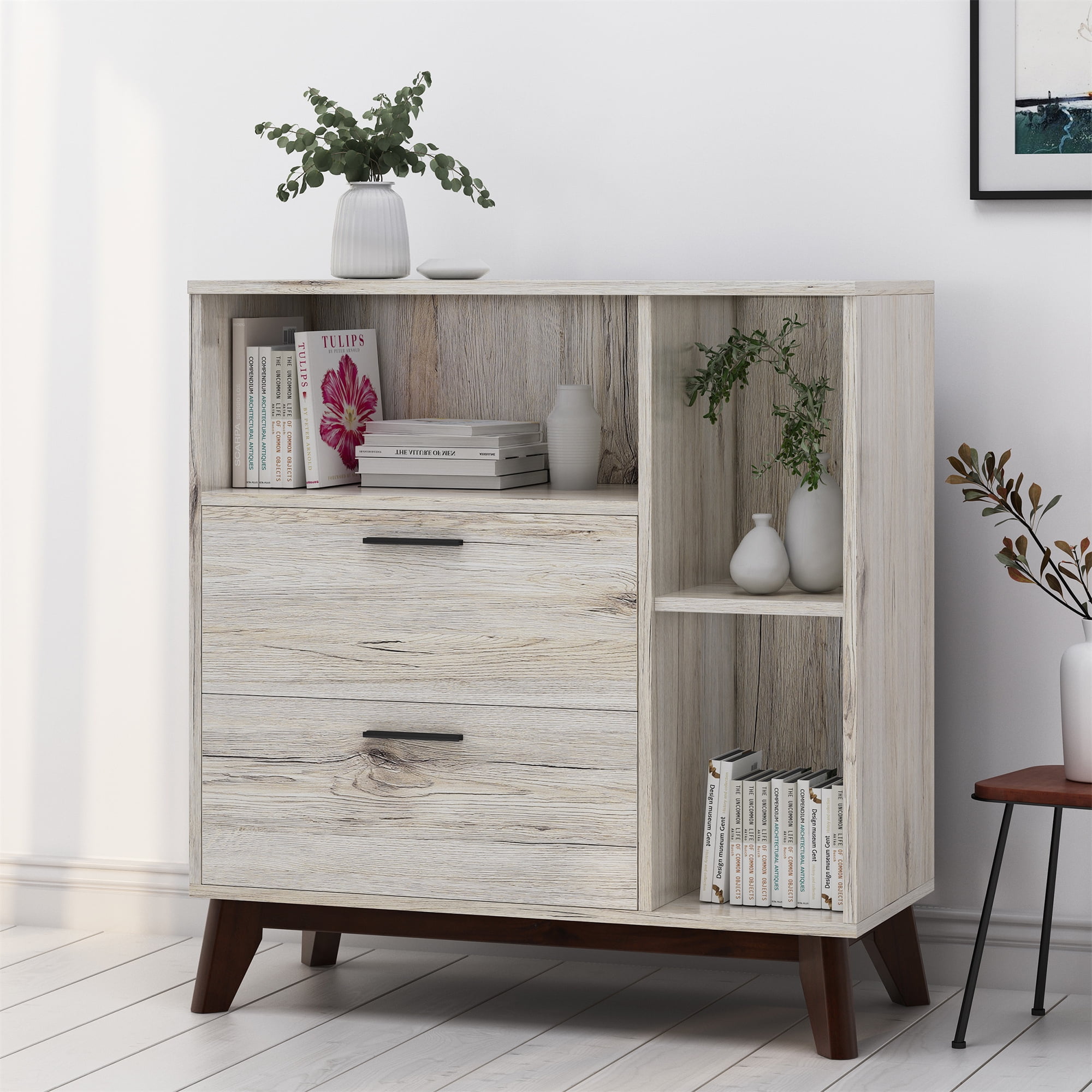 Holaki Storage Cabinet,Storage Cabinet with 2 Drawers,Storage Cabinets ...