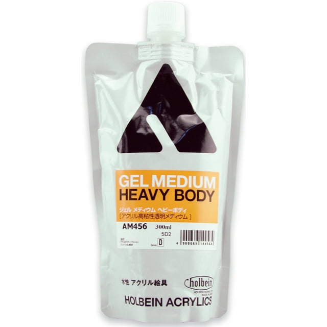 Holbein Artist Heavy Body Acrylic Heavy Body Gel Medium, 300ml ...