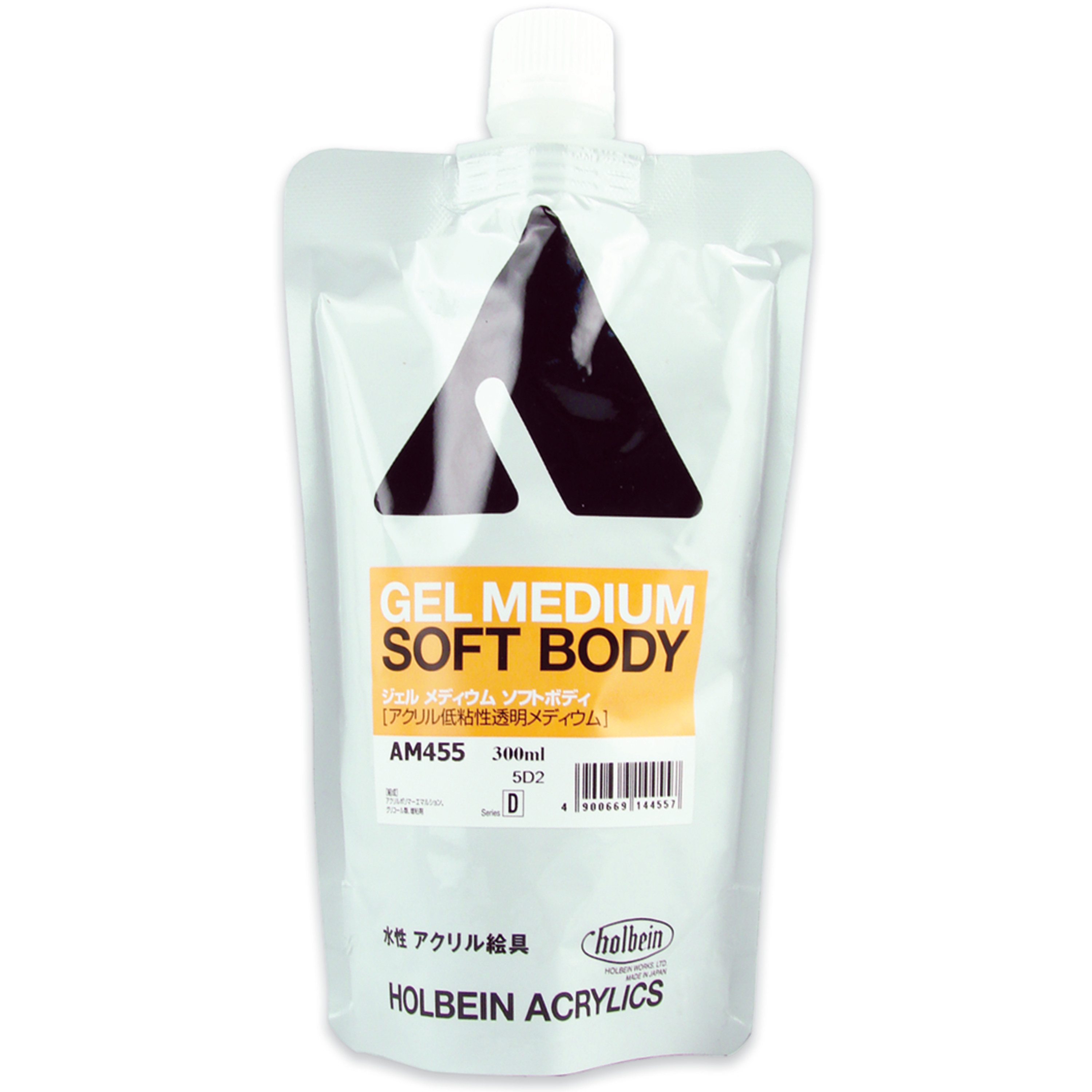 Holbein Artist Heavy Body Acrylic Soft Body Gel Medium, 300ml ...