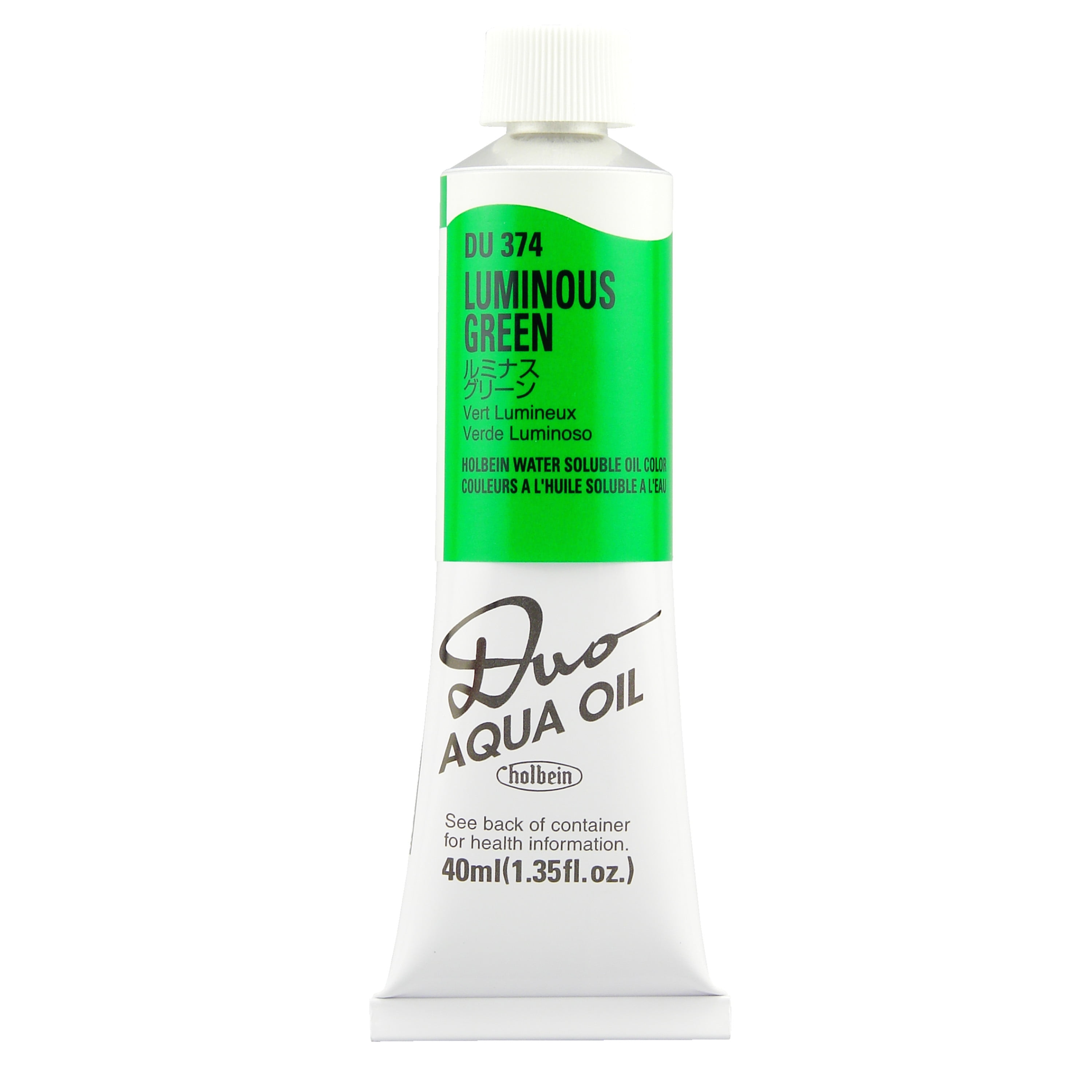 Holbein DUO Aqua Oil Color, 40ml, Luminous Green - Walmart.com