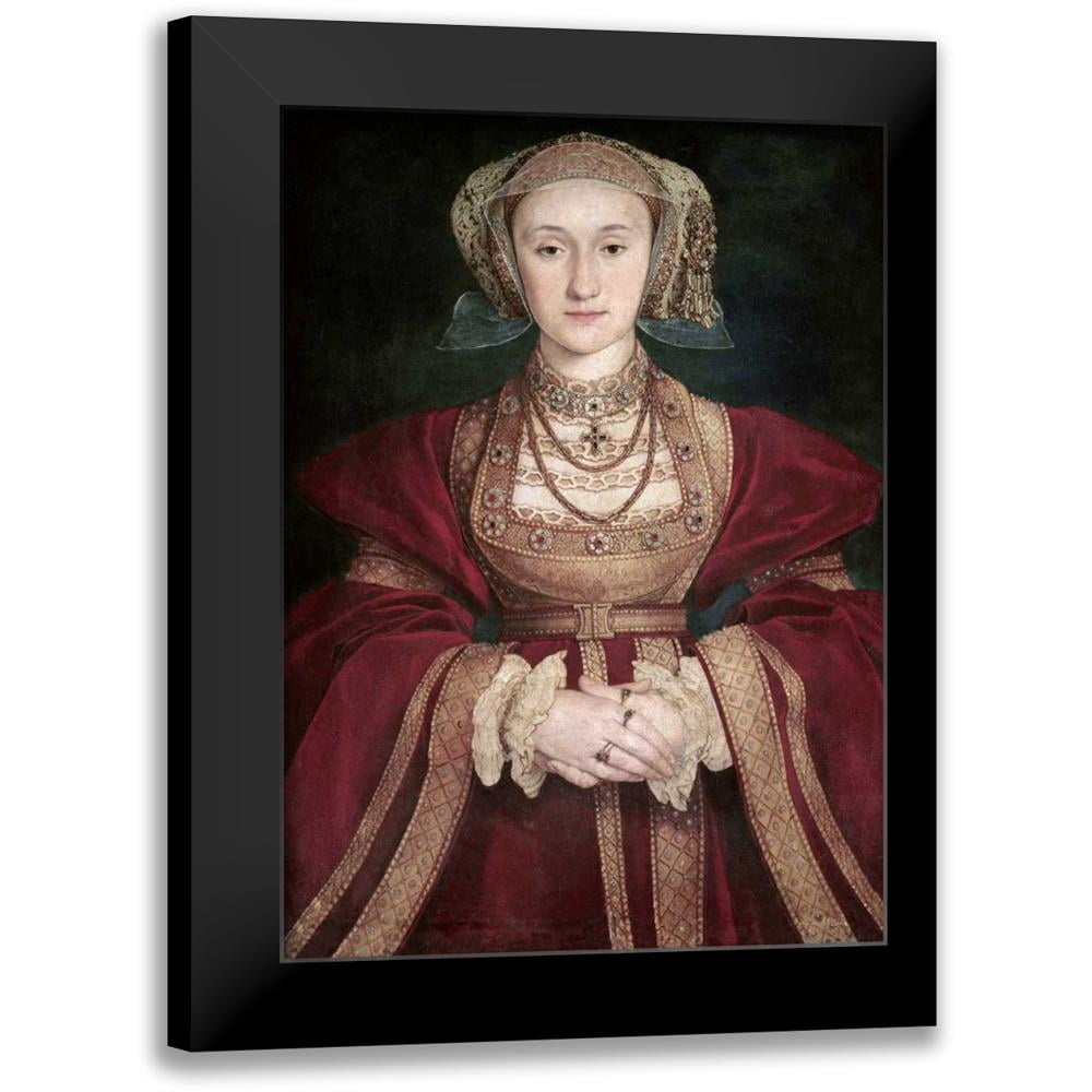 Holbein, Hans 11x14 Black Modern Framed Museum Art Print Titled - Anne ...