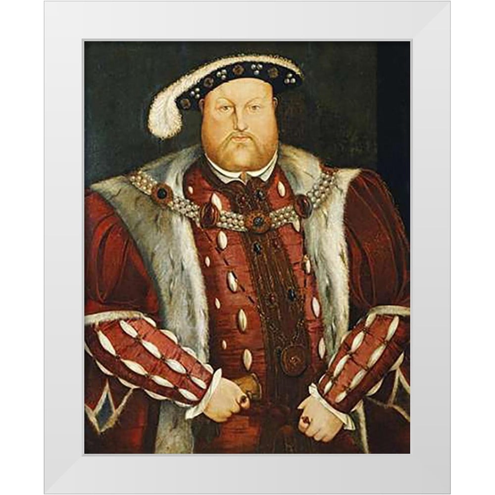 Holbein, Hans 12x14 White Modern Wood Framed Museum Art Print Titled ...