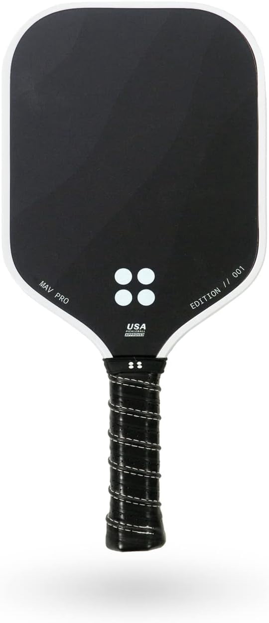 Holbrook Mav Pro Series Raw Carbon Fiber Power and Control Pickleball ...