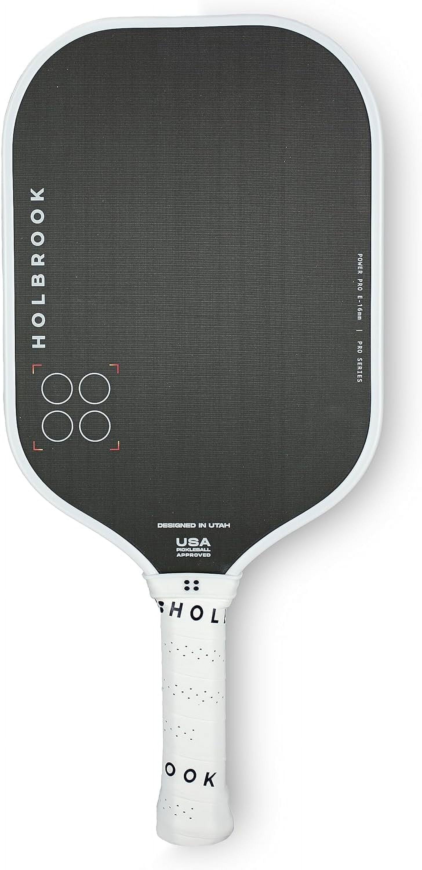 Holbrook Power Pro Series USAPA Approved Carbon Fiber Pickleball Paddle ...